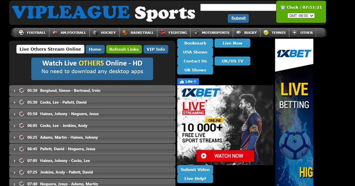 VIPLeague ESPN Live Stream Allows Viewers Across The Globe To Watch ...